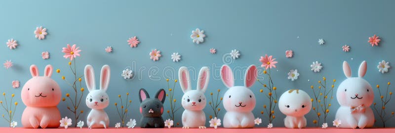 Collection of Stuffed Animals Seated Closely in a Row Stock Photo ...