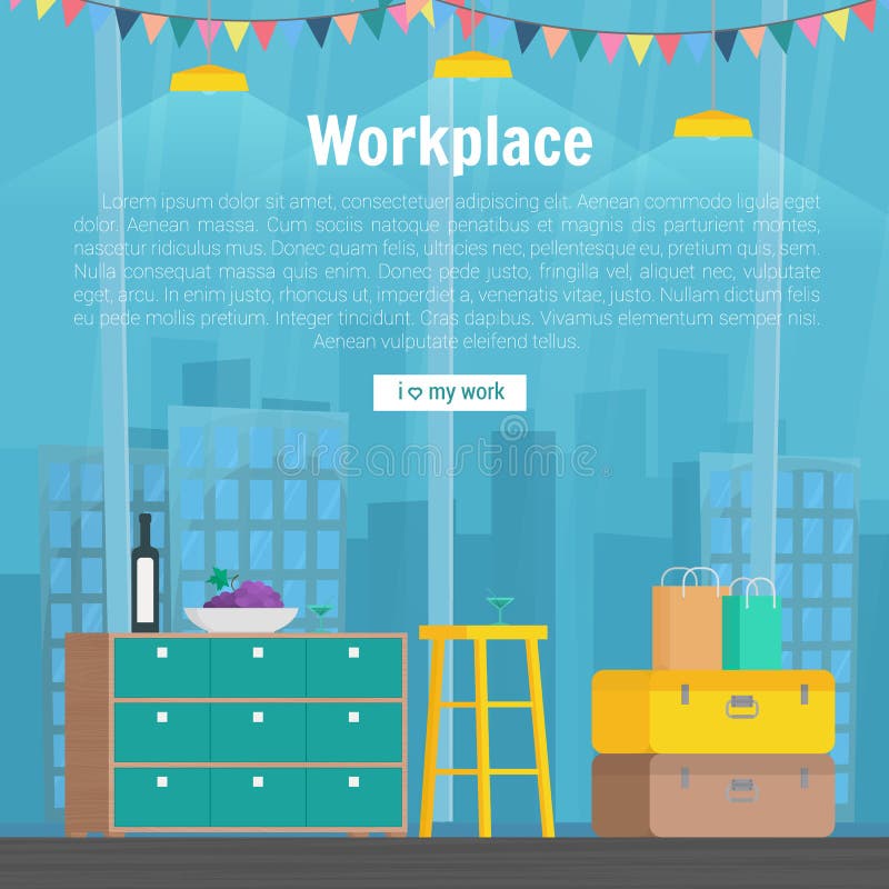 Collection Stylish Colors Business Work Flow Items Elements, Things ...