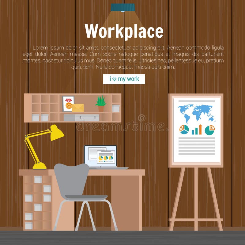 Collection Stylish Colors Business Work Flow Items Elements, Things ...