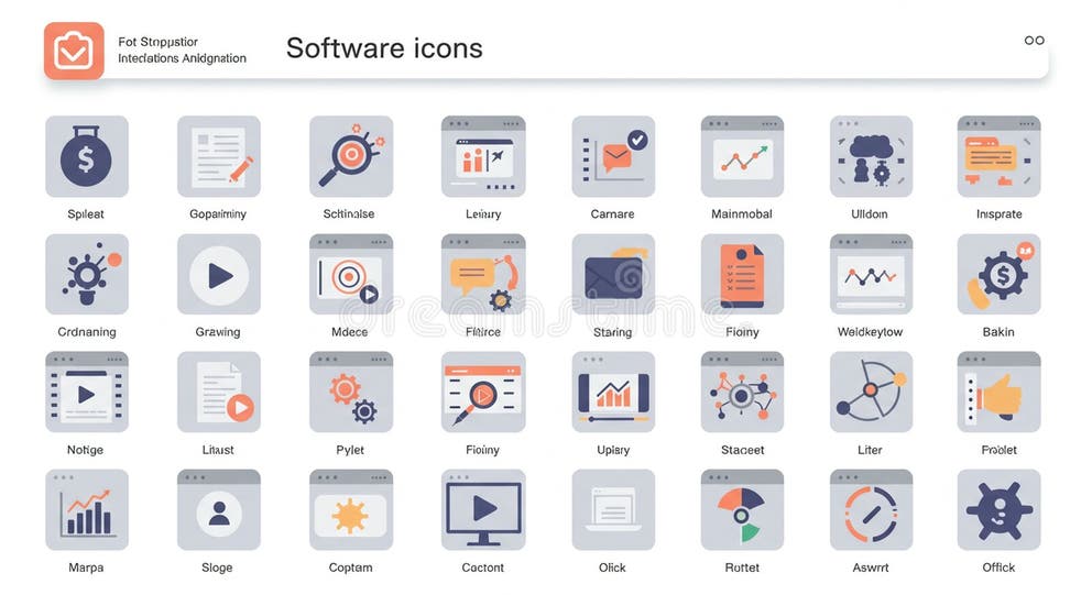 Software Format Stock Illustrations – 20,077 Software Format Stock ...