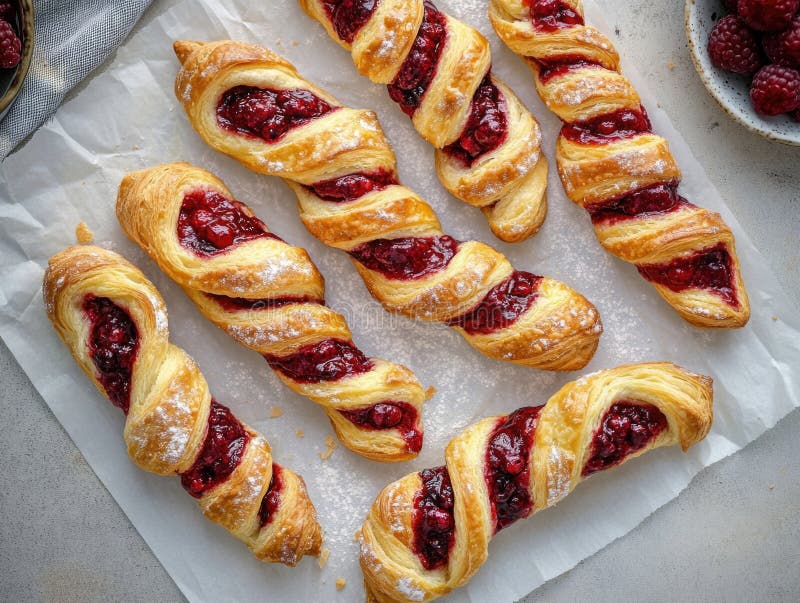 Pastries on Table stock photo. Image of treats, tooth - 382083262