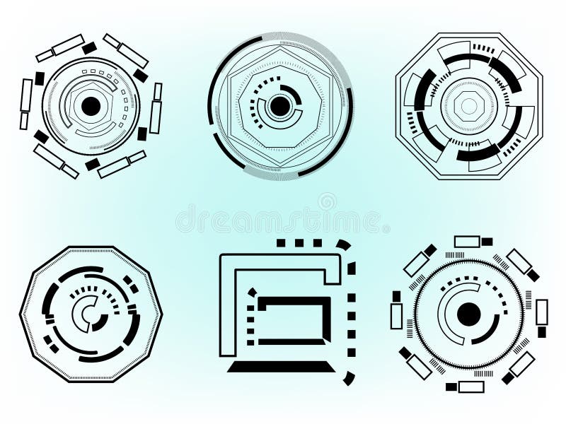 Collection of Tech Gears Technology Icon Element Pattern Abstract ...
