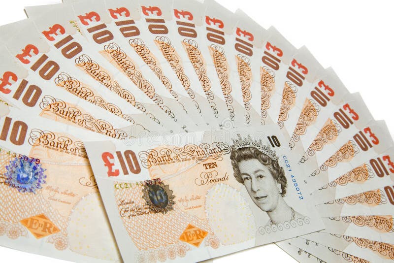 Fifty pound notes editorial stock image. Image of paying - 10229264