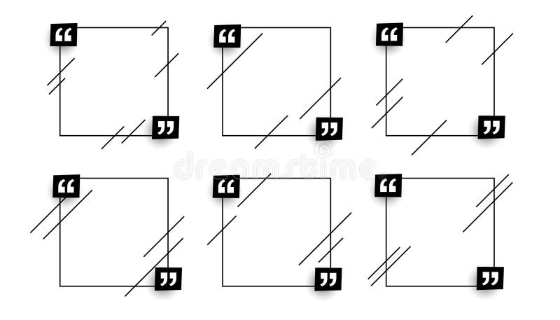 Collection of Testimonial Bubble Frame Template for Social Media Post ...