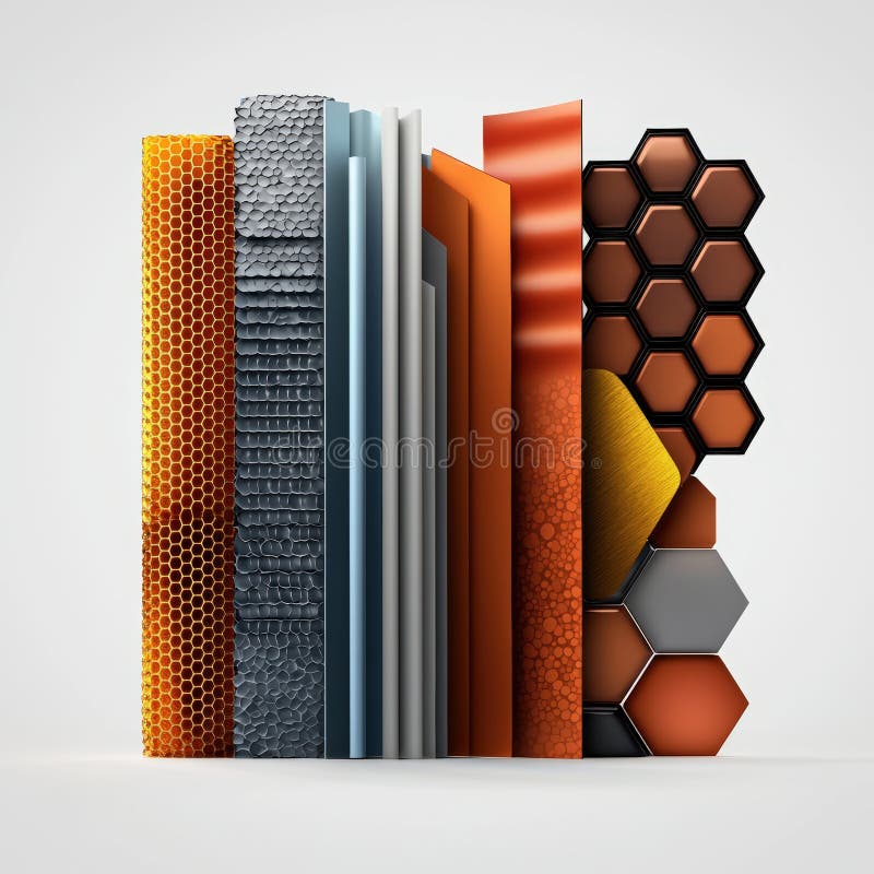 A Collection of Textured Materials Showcasing Vibrant Colors and ...