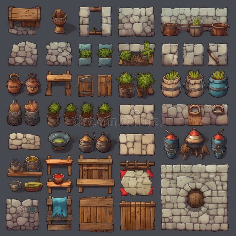 2d Sprites Stock Illustrations – 410 2d Sprites Stock Illustrations ...