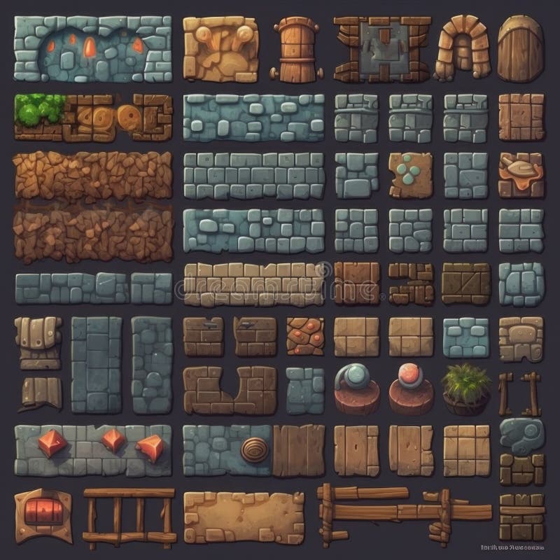 2d Sprites Stock Illustrations – 410 2d Sprites Stock Illustrations ...