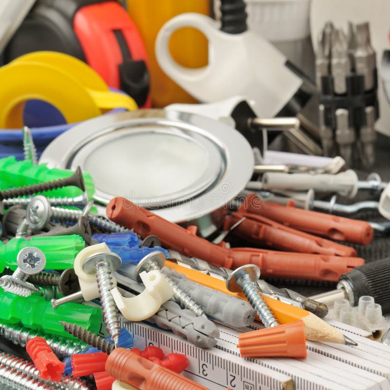 Collection of Tools Necessary for the Repair and Maintenance of Stock ...