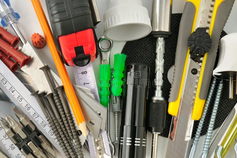 Collection of Tools Necessary for the Repair and Maintenance of Stock ...