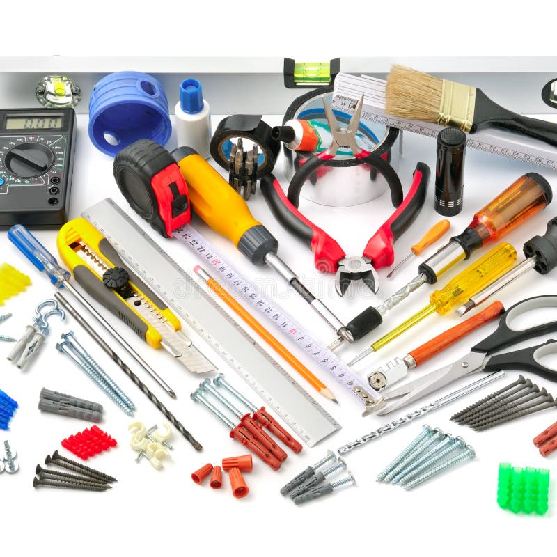 Collection of Tools Necessary for the Repair and Maintenance of Stock ...