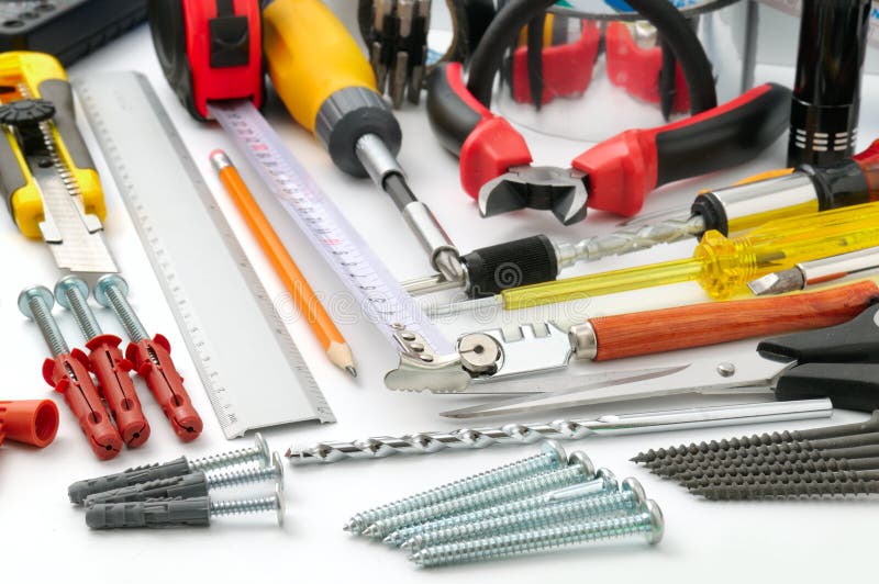 Collection of Tools Necessary for the Repair and Maintenance of Stock ...