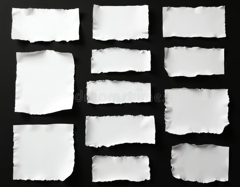 Torn Paper Notes Sign Stock Illustrations – 336 Torn Paper Notes Sign ...