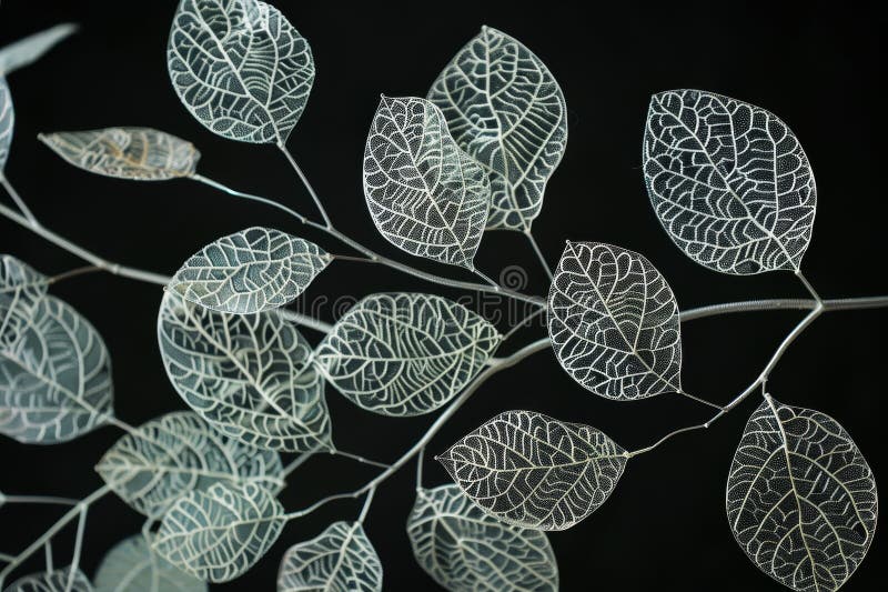 A Collection of Translucent Leaves Highlights Their Delicate Skeletal ...