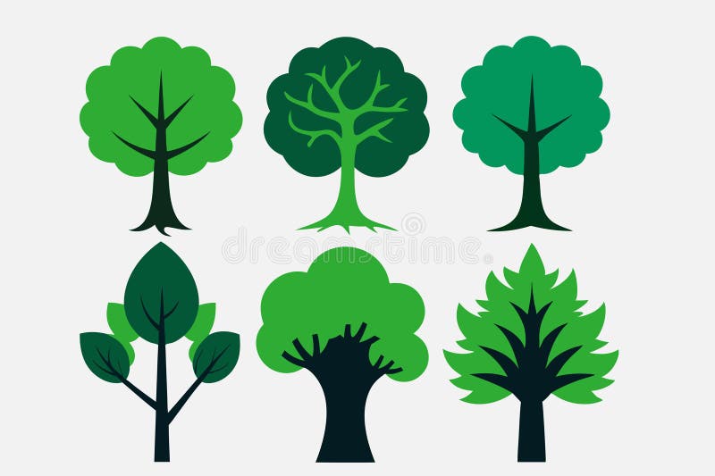 Different Canopy Shapes Stock Illustrations – 229 Different Canopy ...