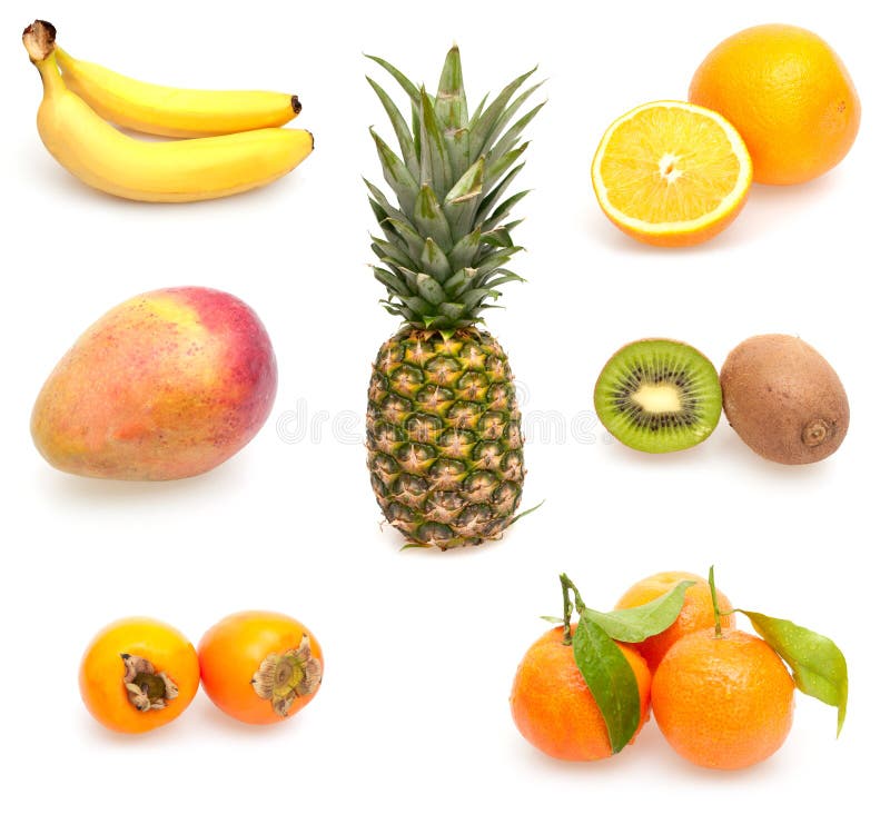 Exotic fruits collection stock image. Image of coromandel - 4279289
