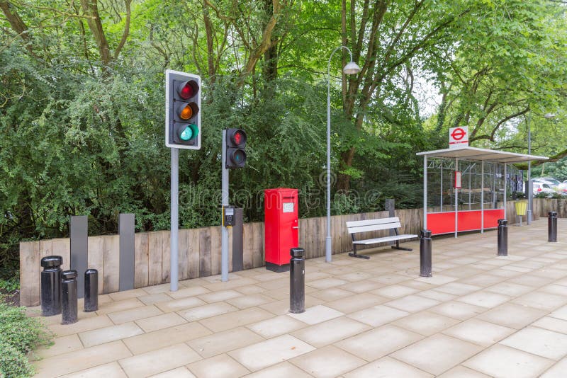 Collection of UK Traffic and Travel Objects Stock Photo - Image of ...