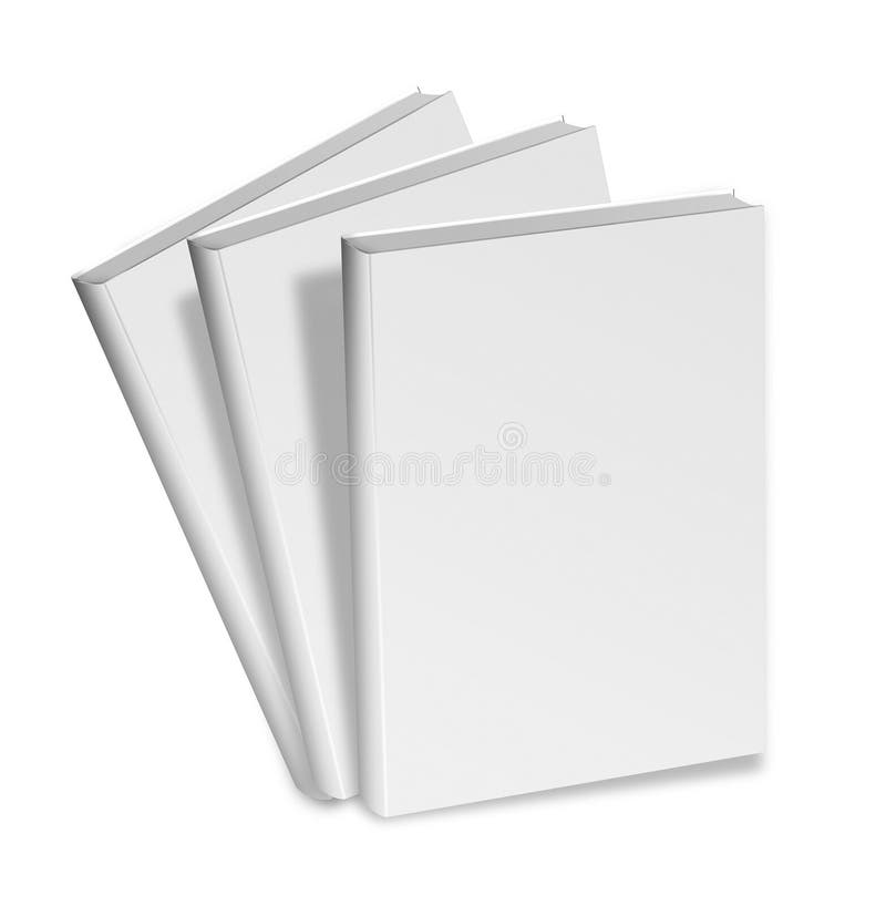 Blank Book Cover, Binder or Folder Template Stock Vector - Illustration ...