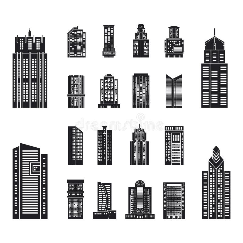 Office Building Cut Out Stock Illustrations – 369 Office Building Cut ...