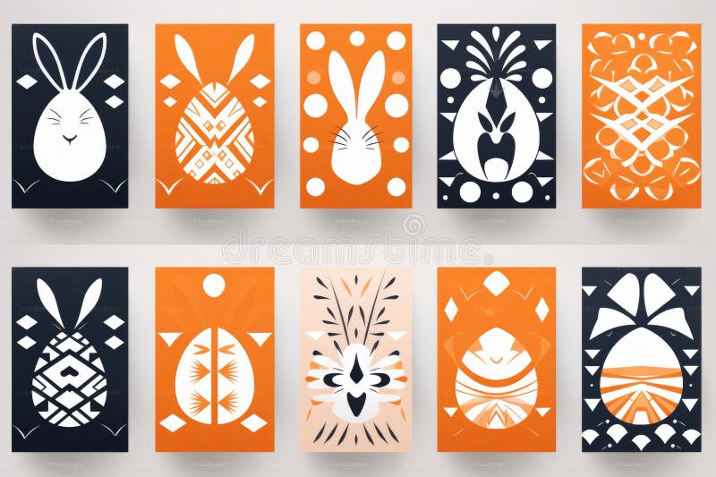 Collection of Various Card Designs, Great for Different Occasions Stock ...