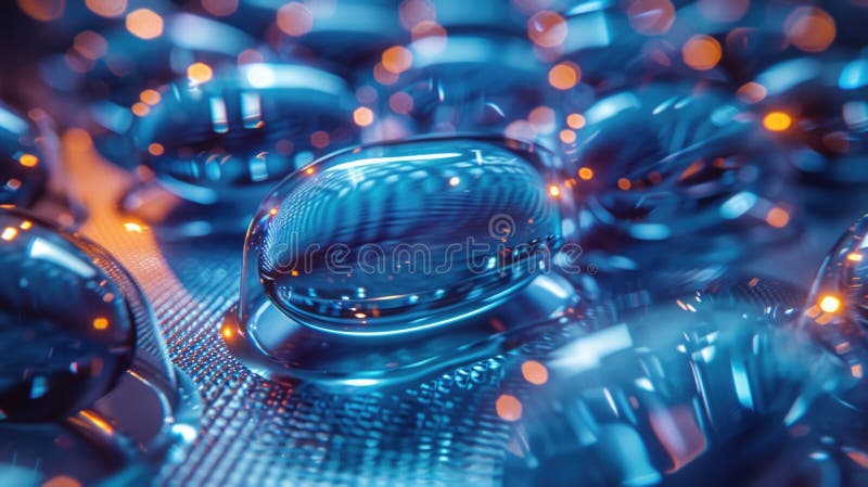 Assorted Shiny Objects Arranged on a Table. Generative AI. Stock Photo ...
