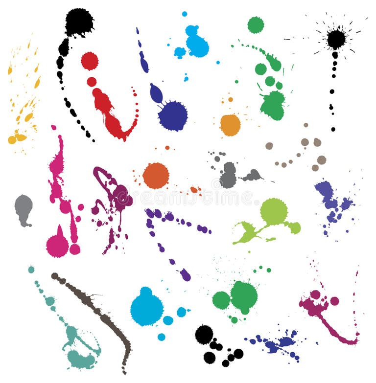 Tiny Splatter Dots Stock Illustrations – 201 Tiny Splatter Dots Stock ...
