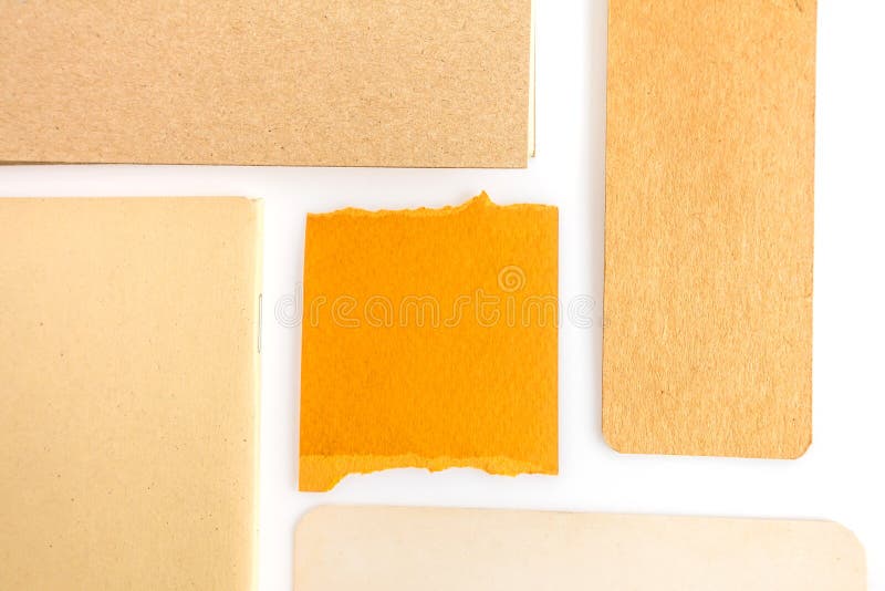 Collection of Various Paper, Cardboard, Tag, Card and Book with Stock ...