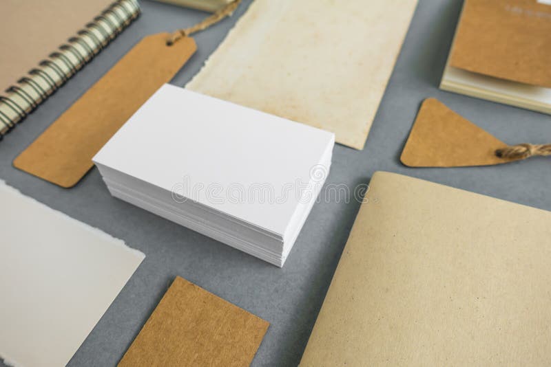 Collection of Various Paper, Cardboard, Tag, Card and Book with Stock ...