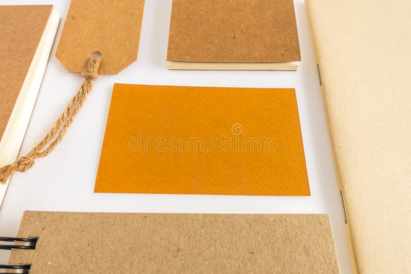 Collection of Various Paper, Cardboard, Tag, Card and Book with Stock ...