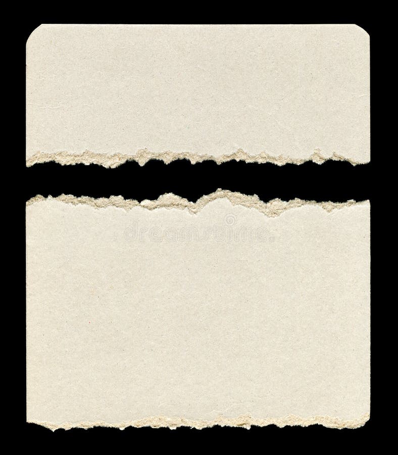 Collection of Various Pieces of Note Paper on Black Stock Image - Image ...
