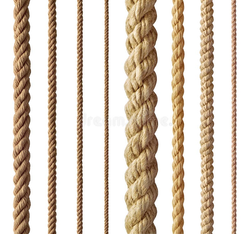 String Rope Cord Cable Line Stock Photo - Image of hemp, straight ...