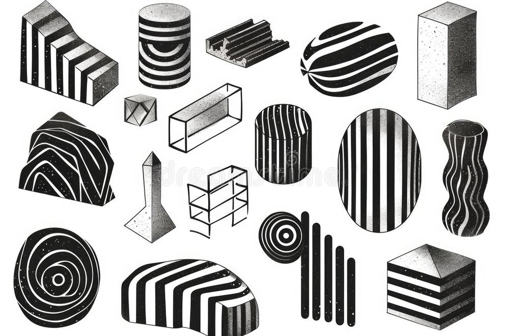 A Collection of Various Shapes and Sizes of Objects, Perfect for ...
