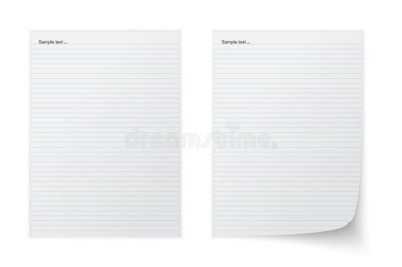 Collection of Various White Papers, Leaves for the Label Ready for Your ...