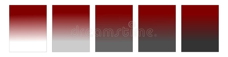 Collection Vector Colors File 3 of Dark Red and White Gradient ...