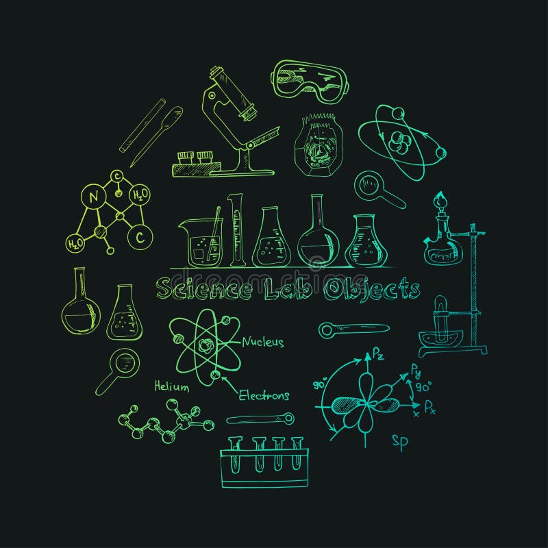 Science Lab Drawing Stock Illustrations – 16,179 Science Lab Drawing ...