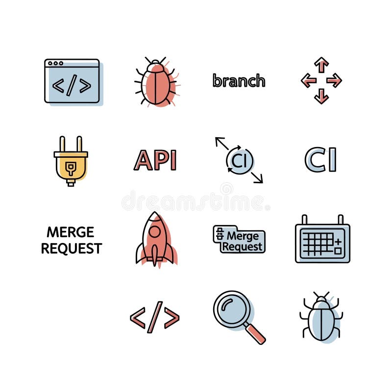 Development Methodology Computer Program Stock Illustrations – 281 Development Methodology ...