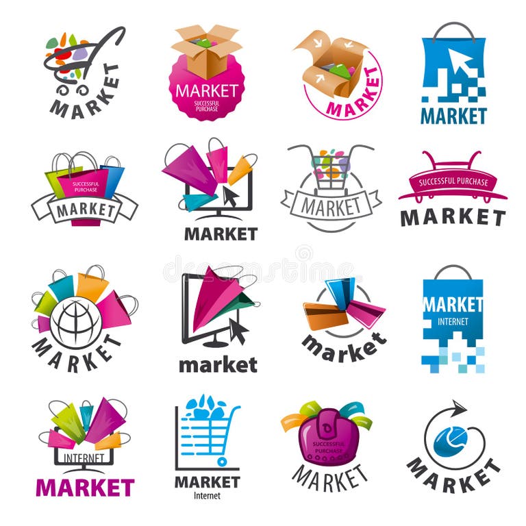 Logos Market Stock Illustrations – 8,710 Logos Market Stock ...