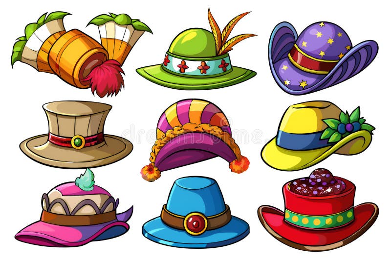 Designer Hats Stock Illustrations – 334 Designer Hats Stock ...