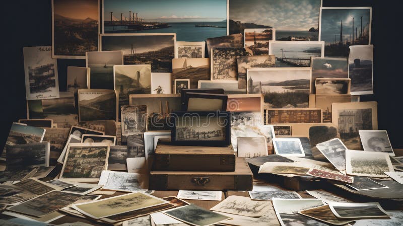 Collection of Vintage Postcards from Various Destinations One ...