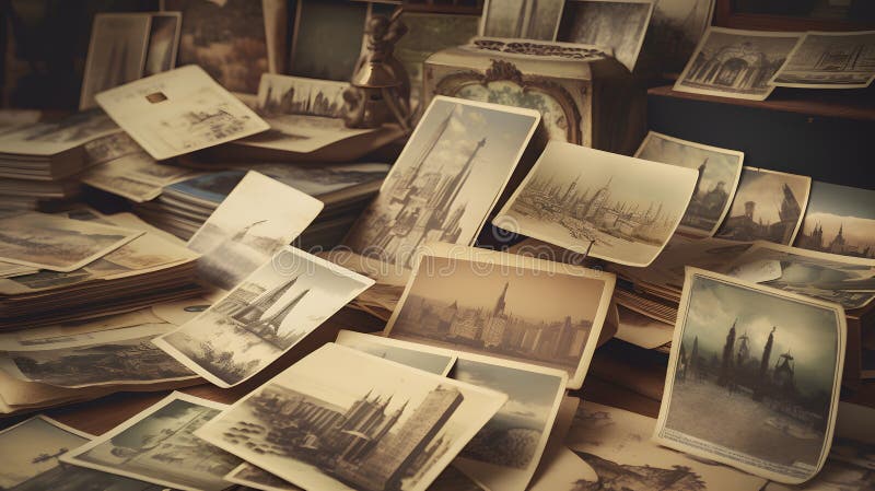 Collection of Vintage Postcards from Various Destinations Two ...