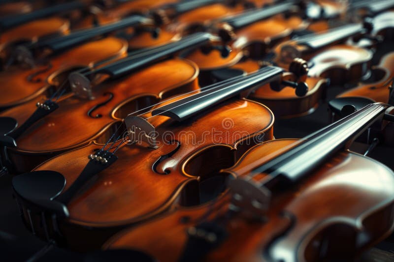 A Violin without Strings Hangs on the Hook Stock Image - Image of ...