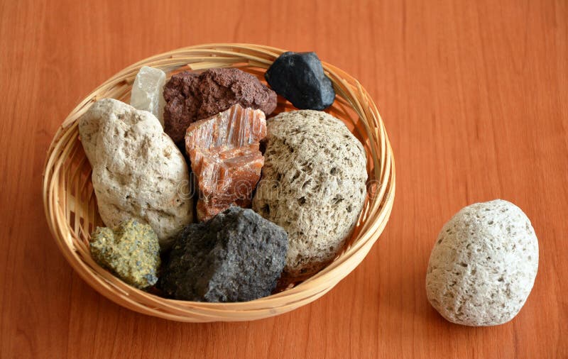 Collection of Volcanic Rocks Stock Photo - Image of fragmentary ...