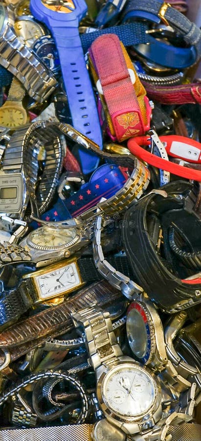 A Collection of Watches stock photo. Image of second - 118101144