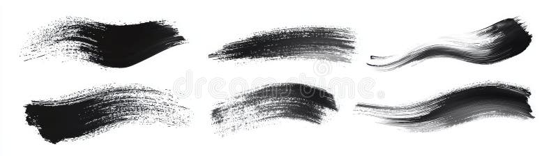 Collection of Wavy Horizontal Lines. Hand-drawn Marker Border Set and ...