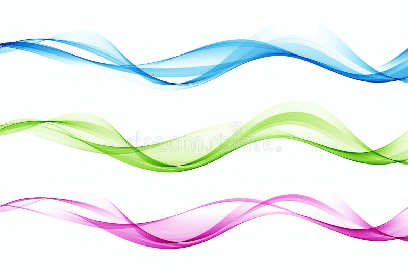 Collection of Wavy Shapes. Transparent Element Wave Background, Wave ...