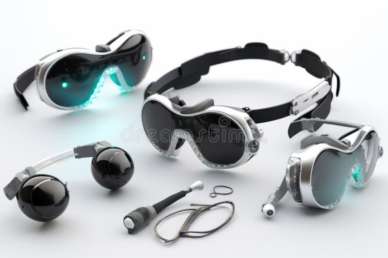 A Collection of Wearable Tech Devices, Each with Its Own Unique ...