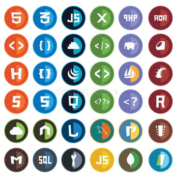 Isolated Round Icons Stock Illustrations – 134,251 Isolated Round Icons ...