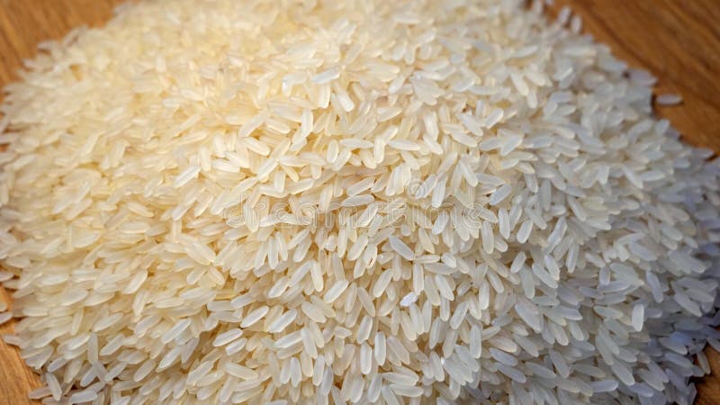 A Collection of White Rice Grains Arranged in a Seemingly Random ...