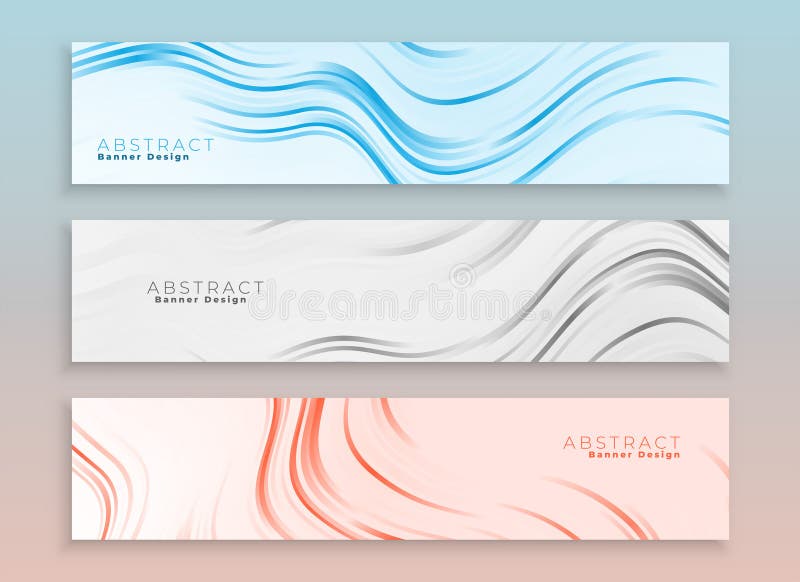 Collection of Wide Web Footer Layout in Soft Color Stock Vector ...