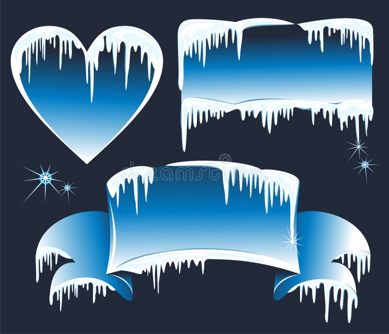 Collection of Winter Banners. Vector Illustration Stock Vector ...