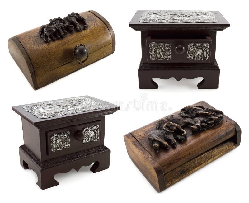 Collection of wooden boxes stock photo. Image of container - 42016282